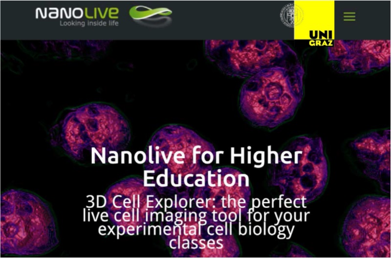 Nanolive Workshop 10.04.2019 - Doctoral Academy NanoGraz